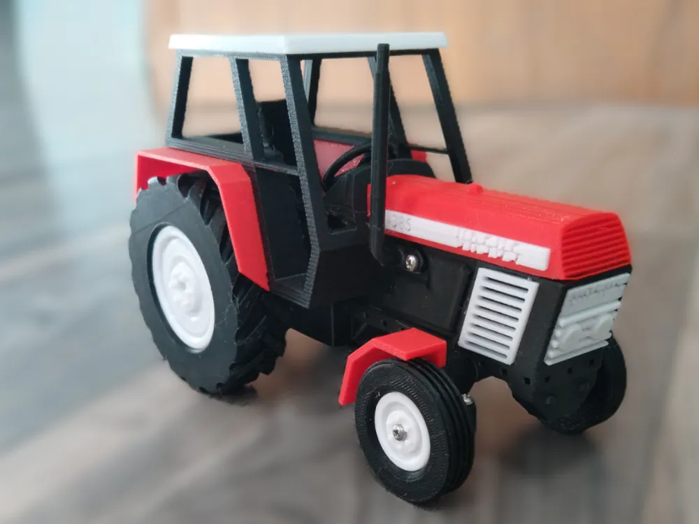 Tractor Ursus C-385 scale 1:24 - Free 3D Print Model - MakerWorld