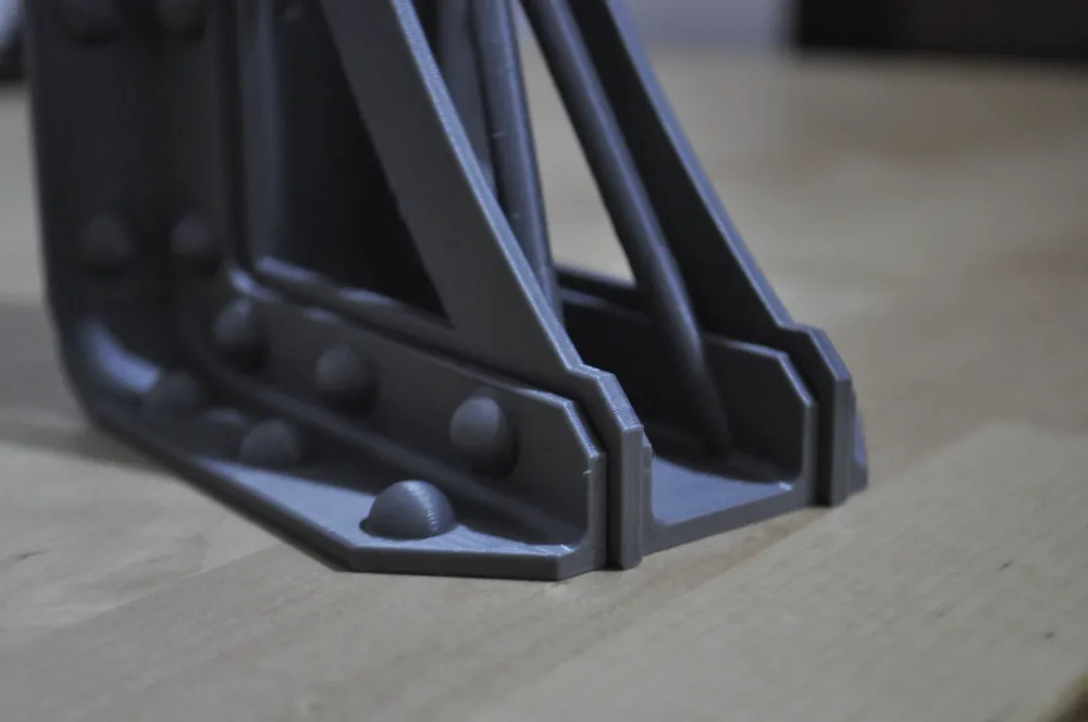 Steampunk/industrial shelf bracket by fmor - MakerWorld