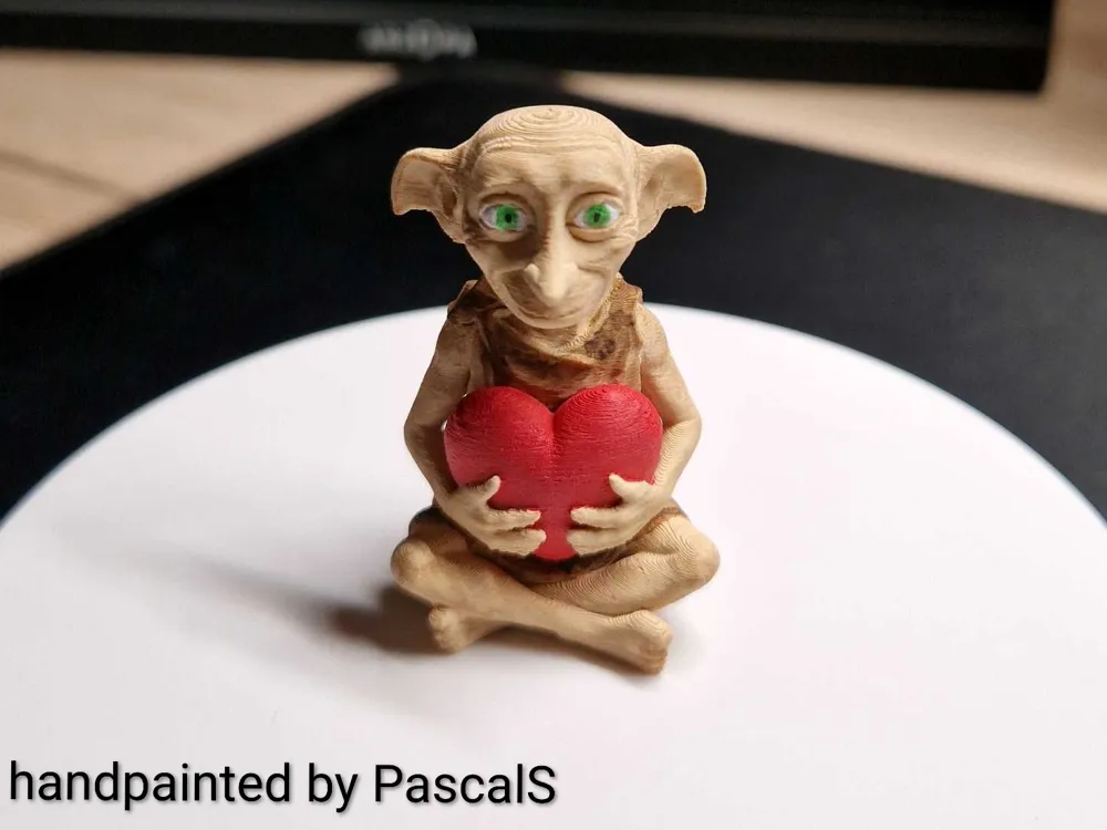 Valentines Day Dobby - Dobby found a heart