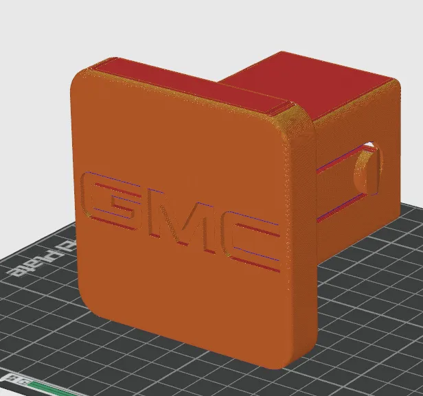 GMC Hitch Cover by ahouston MakerWorld: Download Free 3D Models