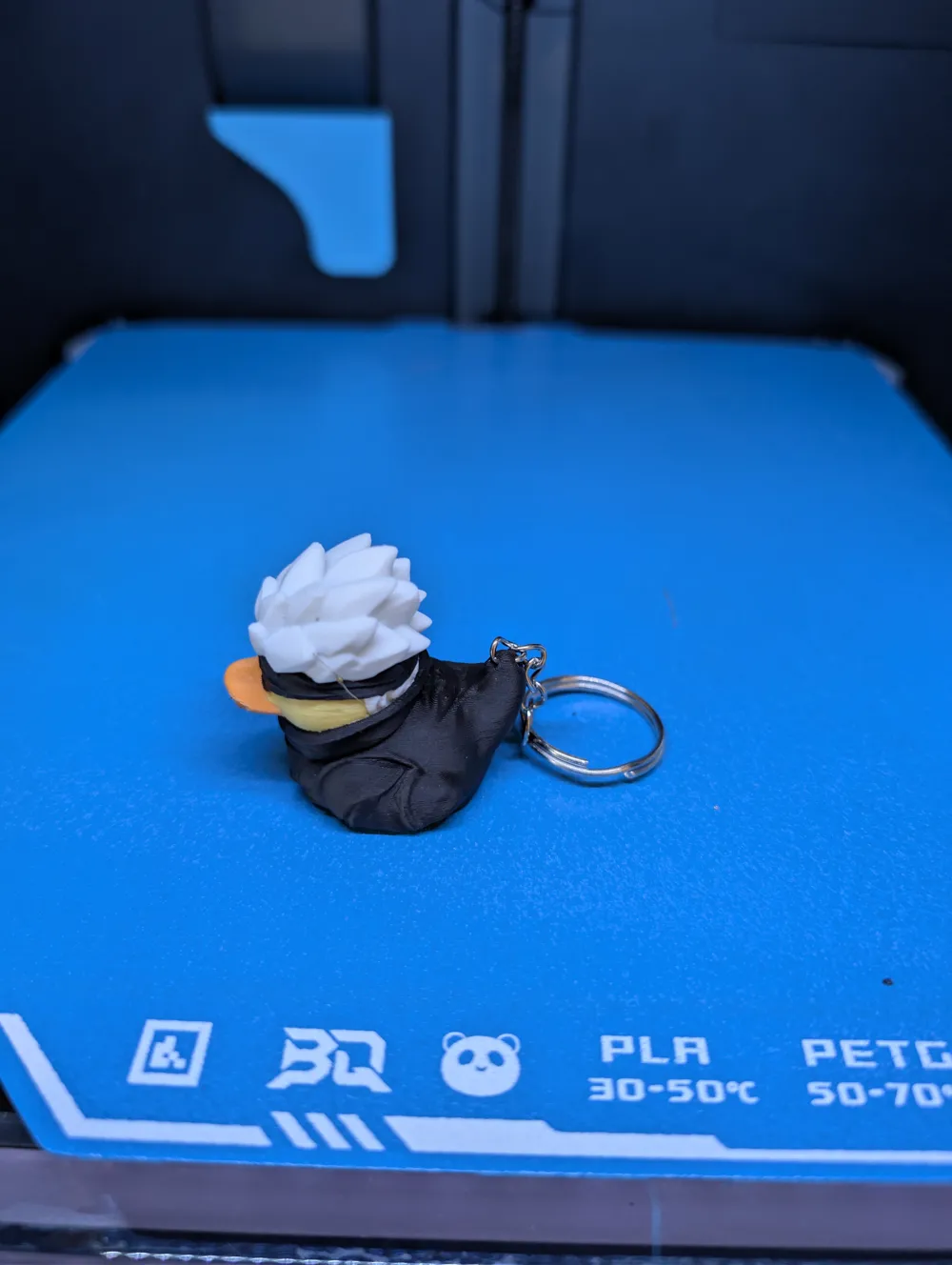 Satoru Gojo Duck Keychain - Free 3D Print Model - MakerWorld