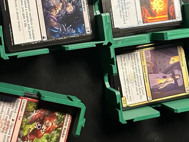 Modular card sorting tray by Riah3D - MakerWorld