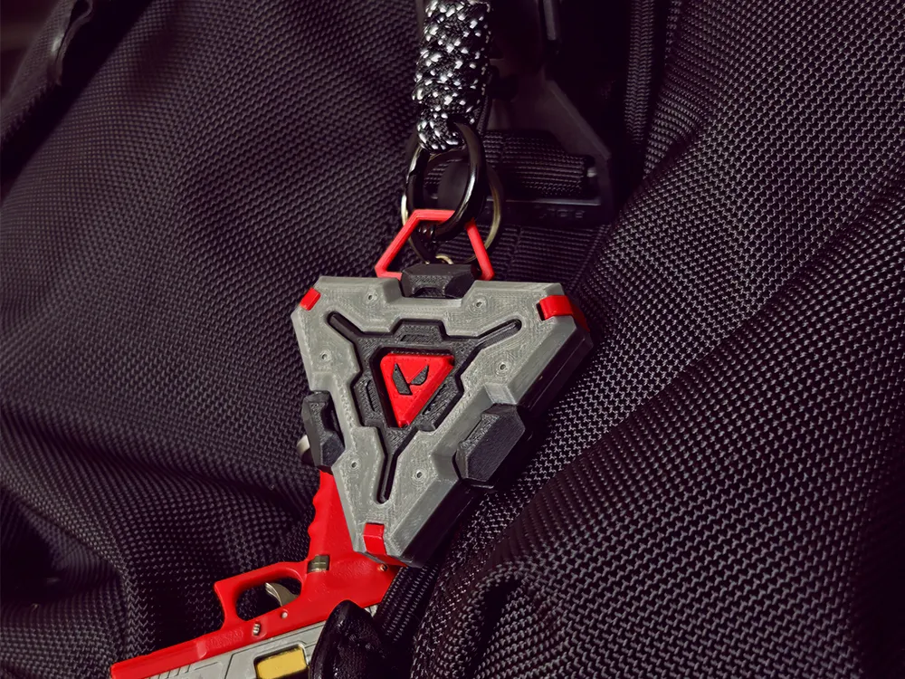 Valorant, VALORANT LOGO Pendant by 二线设计师 MakerWorld: Download Free 3D ...