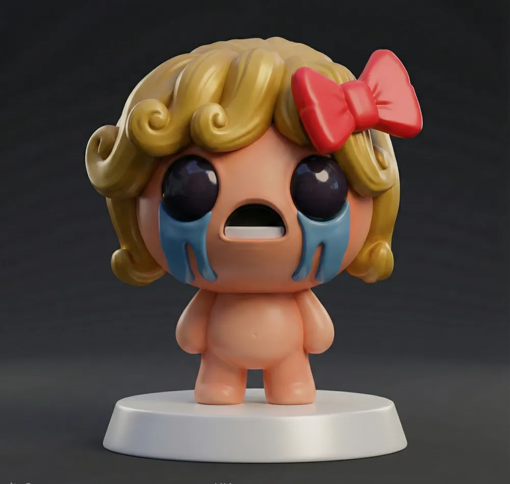 Magdalene the binding of isaac - Free 3D Print Model - MakerWorld