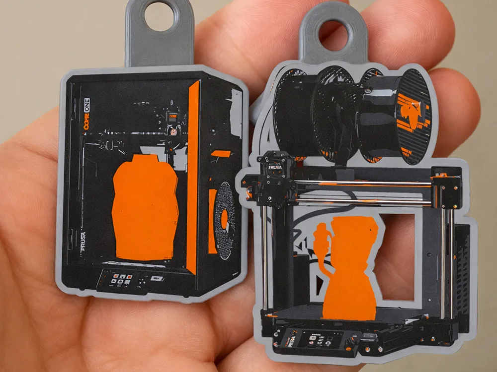 Keychain of every Prusa 3D printer - Free 3D Print Model - MakerWorld