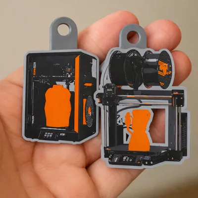 Keychain of every Prusa 3D printer - Free 3D Print Model - MakerWorld