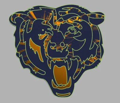 Chicago Bears hype chain - Free 3D Print Model - MakerWorld
