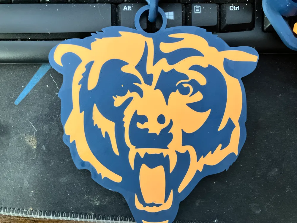 Chicago Bears hype chain - Free 3D Print Model - MakerWorld