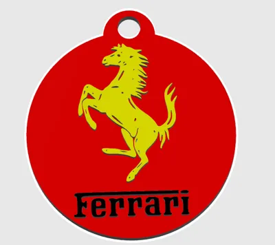 Ferrari keychain by Carlson - MakerWorld
