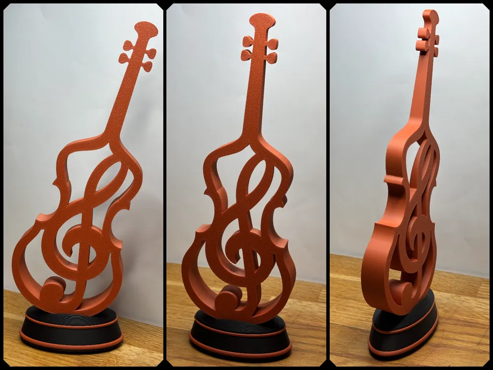Violin – 3D Printed Art for Music Lovers by PaperPlaneLab MakerWorld ...