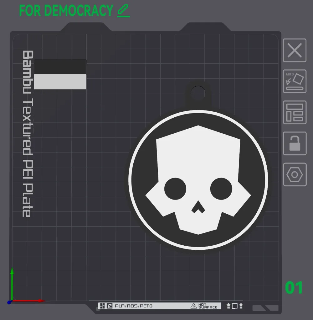 HELLDIVERS 2 Medal by moose_ - MakerWorld