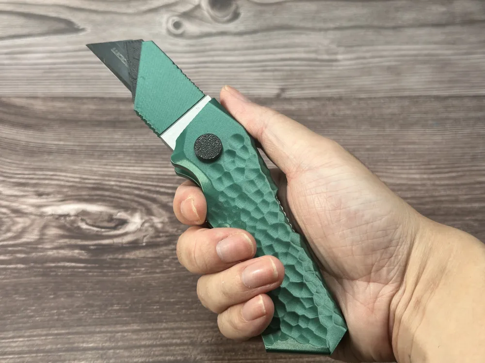 HighStrength Fully 3DPrinted Utility Folding Knife by Trent Studio ...