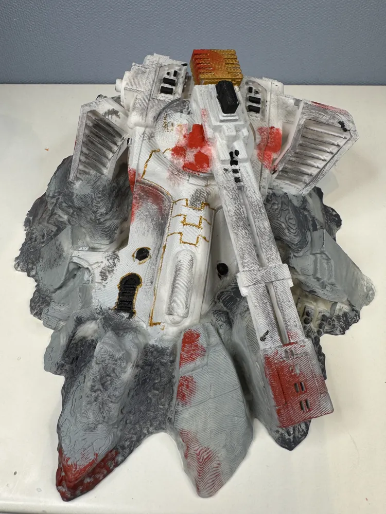 Tau hamerhead ship recage - Free 3D Print Model - MakerWorld