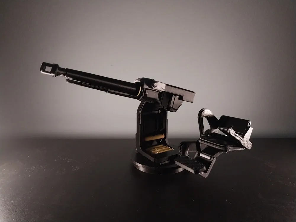 Helldivers 2 Anti-Tank Emplacement - Free 3D Print Model - MakerWorld