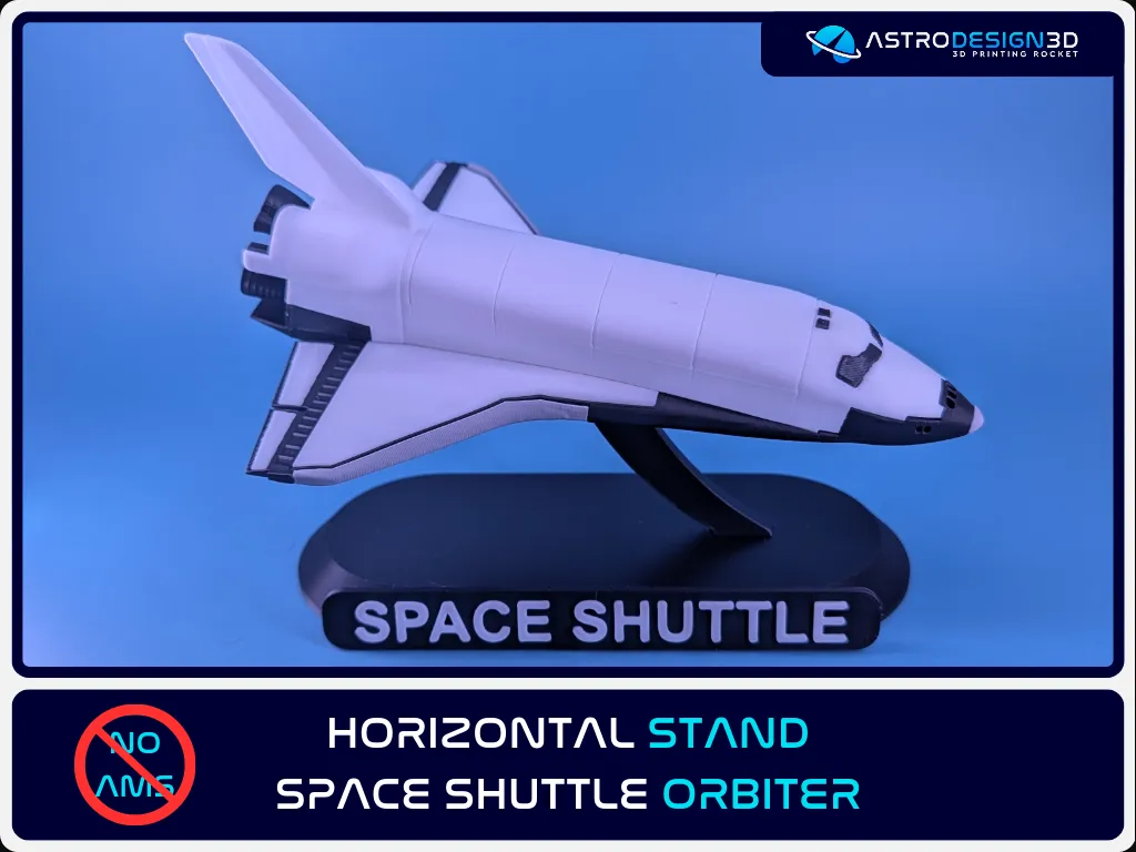 HORIZONTALER STÄNDER FÜR SPACE SHUTTLE ORBITER – Kostenloses 3D ...