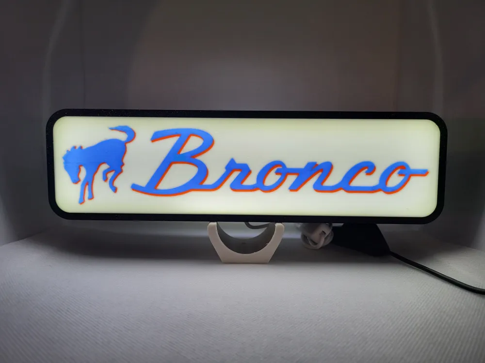 Ford Bronco LED Lamp by Tyler - MakerWorld