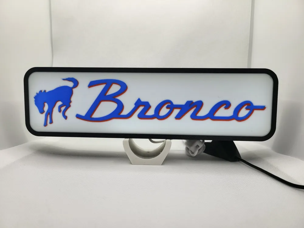 Ford Bronco LED Lamp by Tyler - MakerWorld