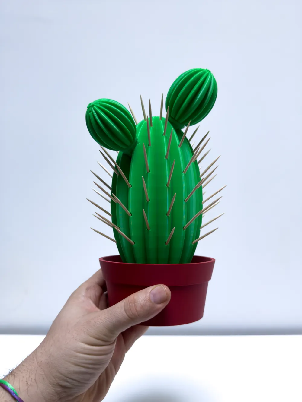 Cactus salt pepper and toothpick holder - Free 3D Print Model - MakerWorld