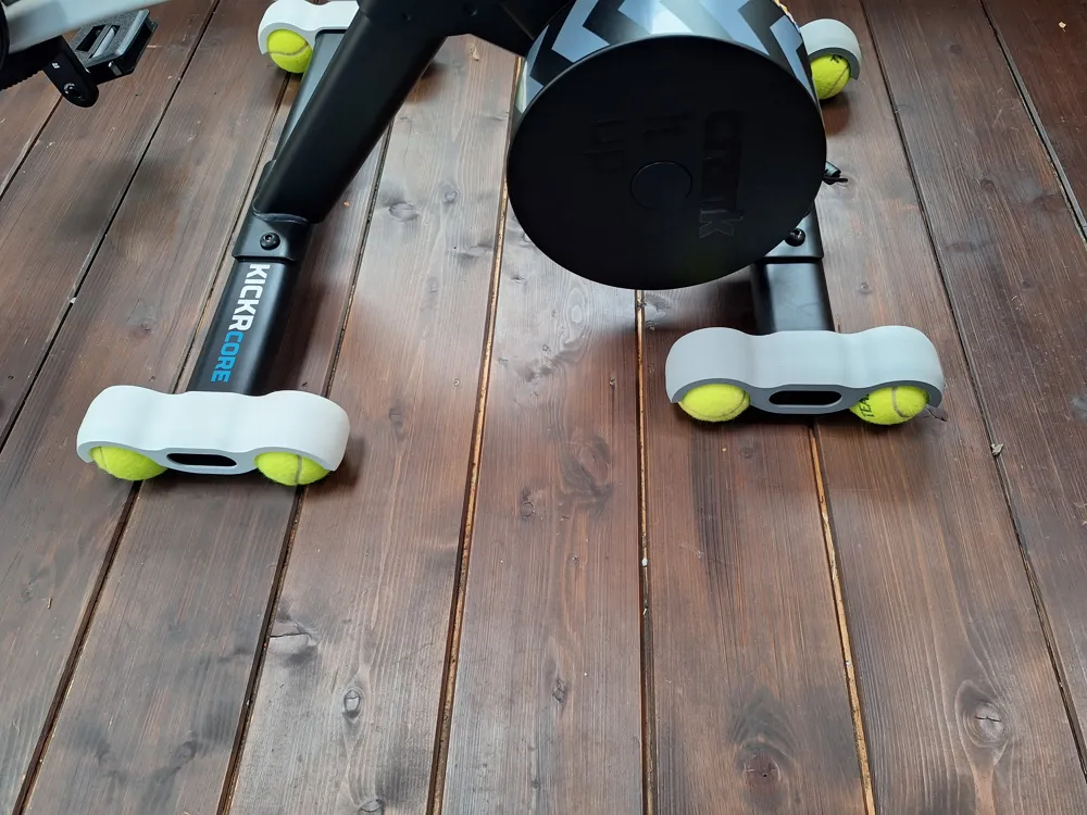 Kickr Core 2 Rocker Feet for tennisballs by punkti MakerWorld: Download ...