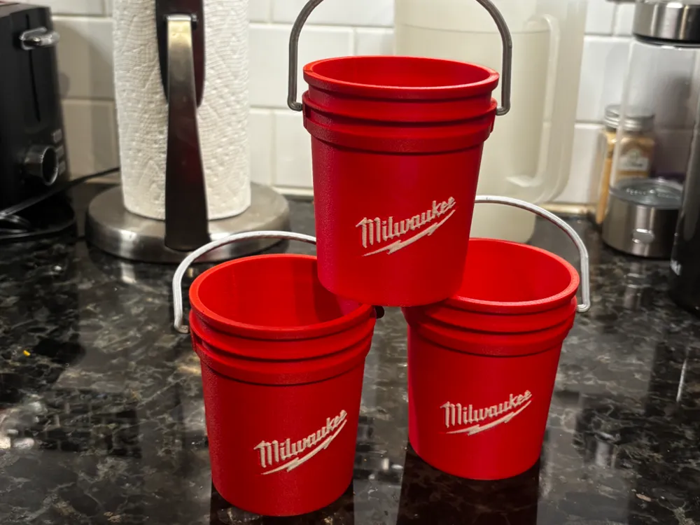 Milwaukee Bucket (Fixed) by Felony_Filaments - MakerWorld
