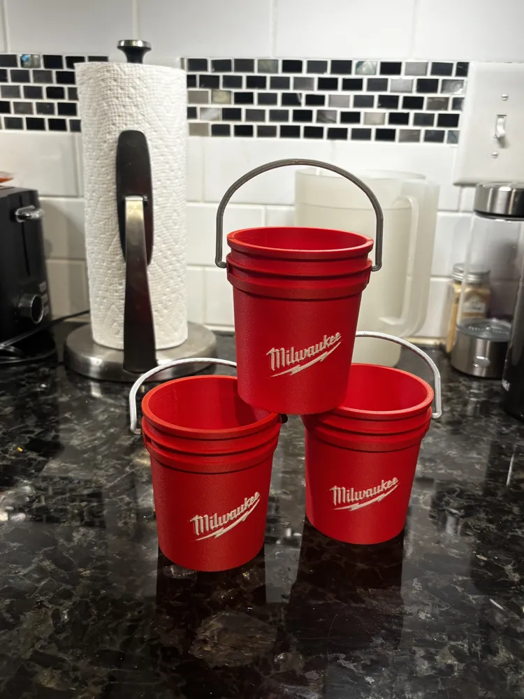 Milwaukee Bucket (Fixed) by Felony_Filaments - MakerWorld