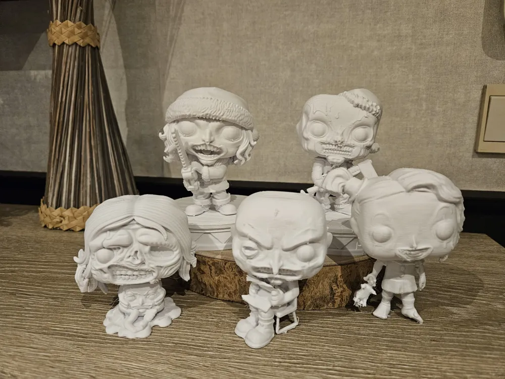 Terrifier Chibi Set - Free 3D Print Model - MakerWorld