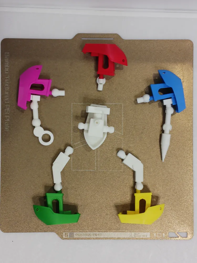 Combined Robot “BENCHY” by Garfield MakerWorld: Download Free 3D Models