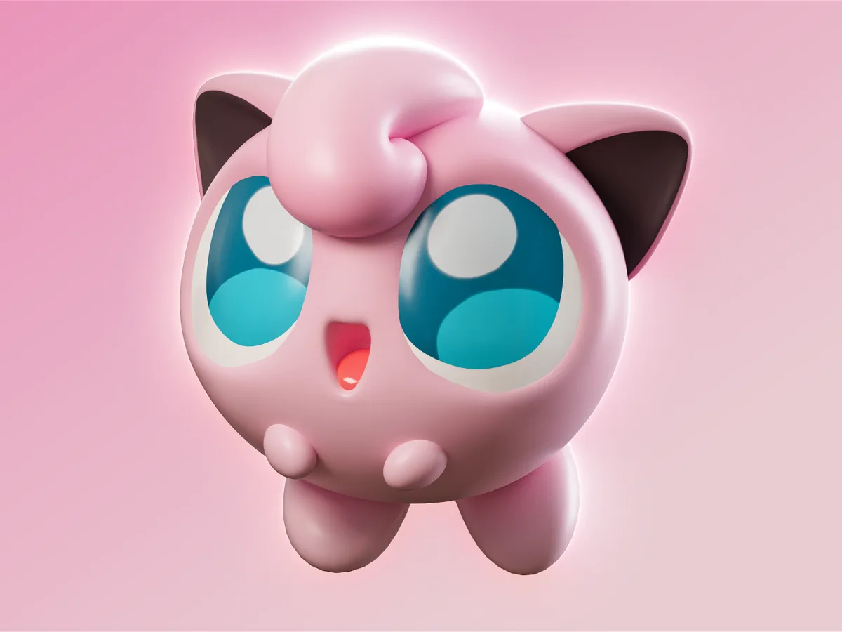 Jigglypuff, plump and charming - 胖丁 - Free 3D Print Model - MakerWorld