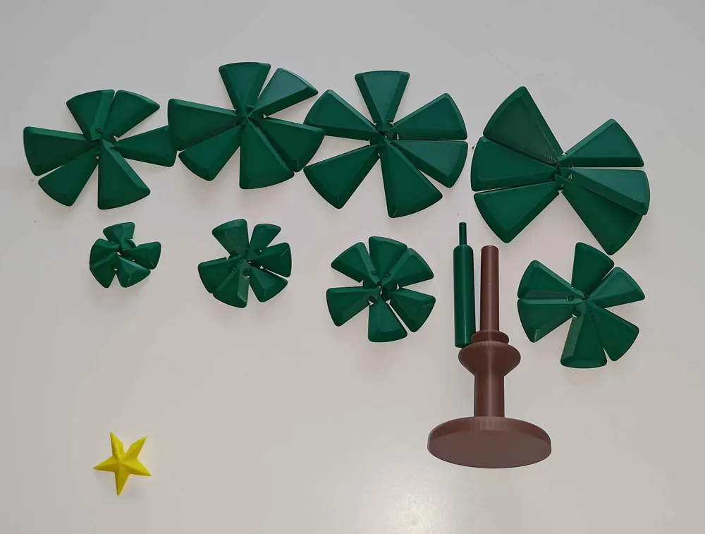 Christmas Tree Coasters - Free 3D Print Model - MakerWorld