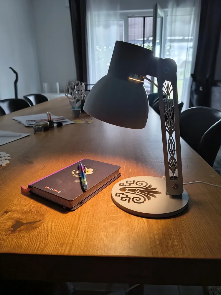 Art Deco Architect LED Lamp BambuLab MH001 Kit - Free 3D Print Model ...