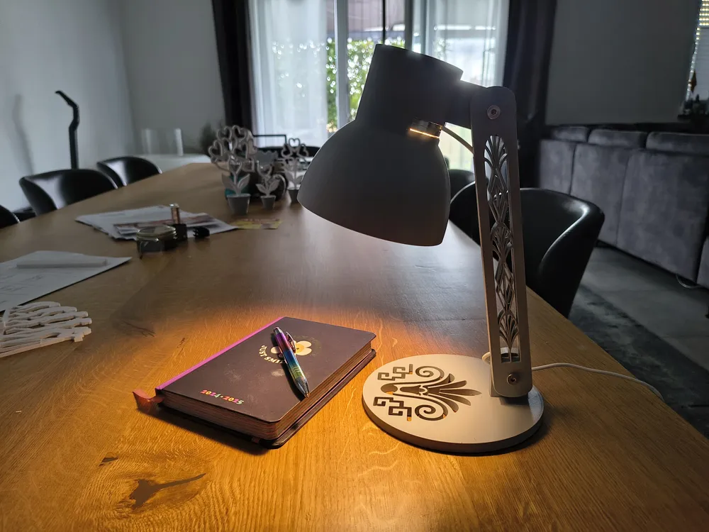 Art Deco Architect LED Lamp BambuLab MH001 Kit by ccrccrdk MakerWorld ...