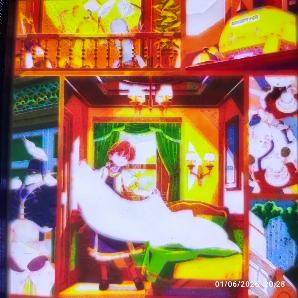 Lithophane Apocalypse Hotel - Free 3D Print Model - MakerWorld