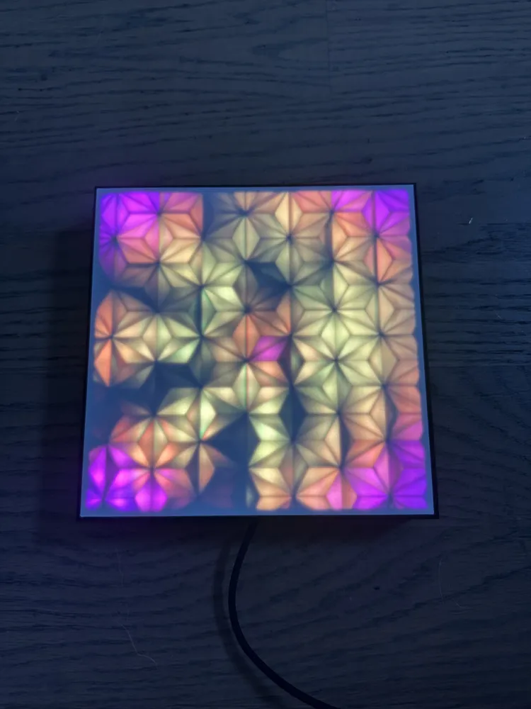 LED Shadow Matrix 16x16 - Free 3D Print Model - MakerWorld