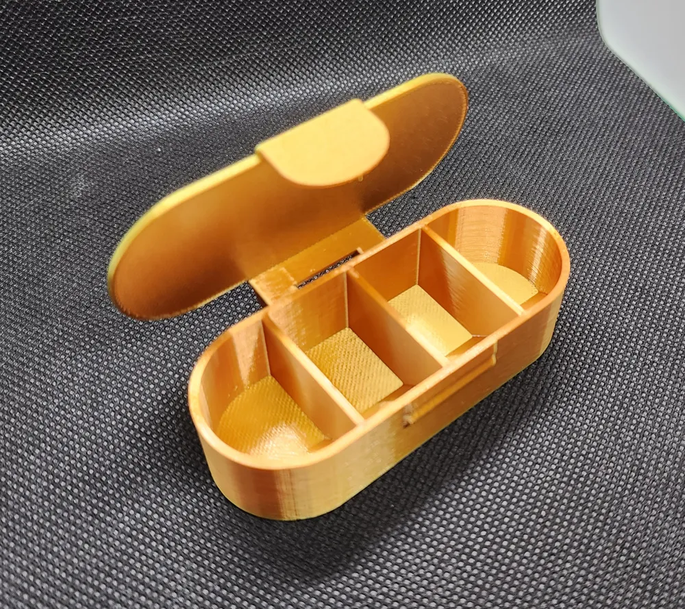 Mini Snap Pill Box - Print in place by TripleGWorkshop - MakerWorld