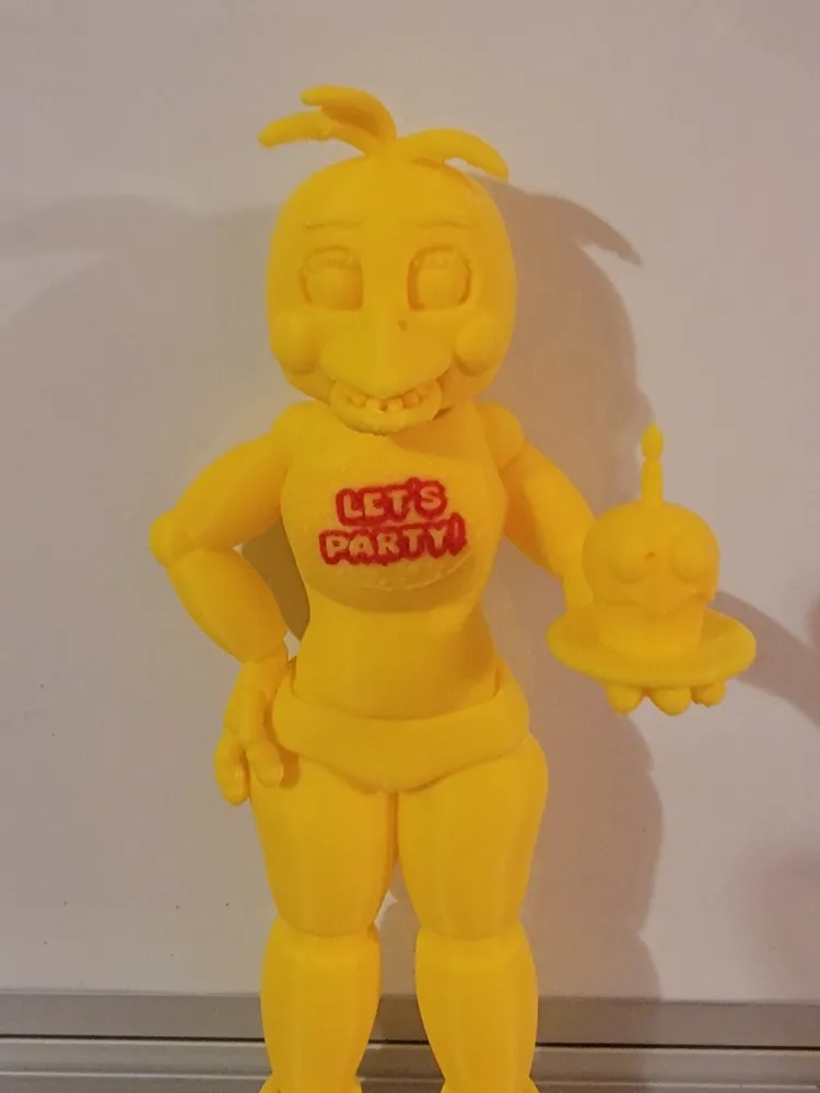 Toy Chica Versão do Filme Five Nights at Freddy's 2 - Modelo gratuito ...