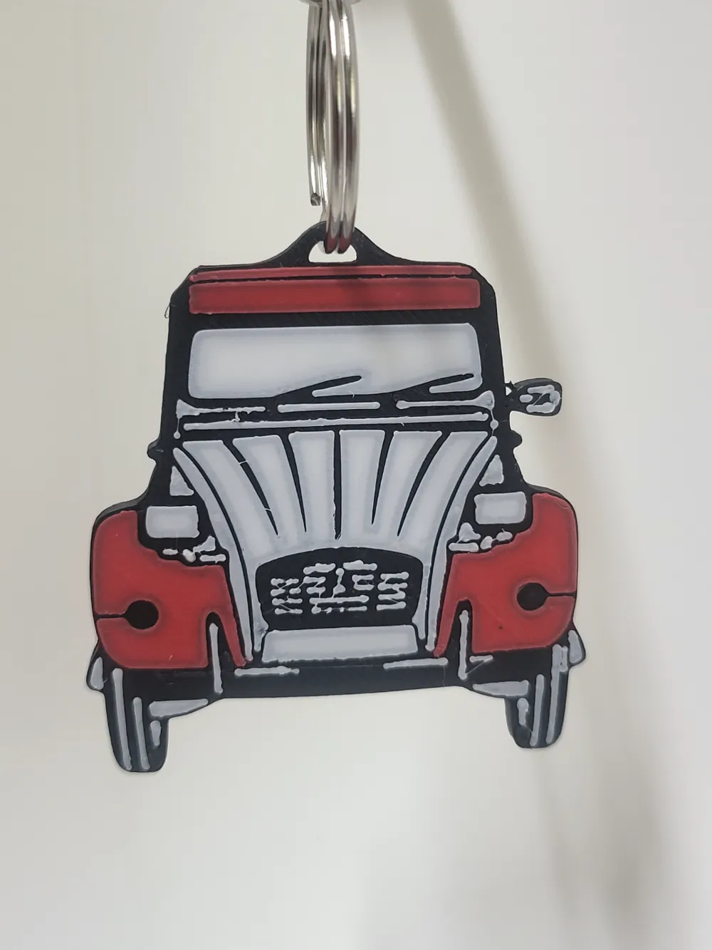 Citroen 2cv car keychain by Nono33 - MakerWorld