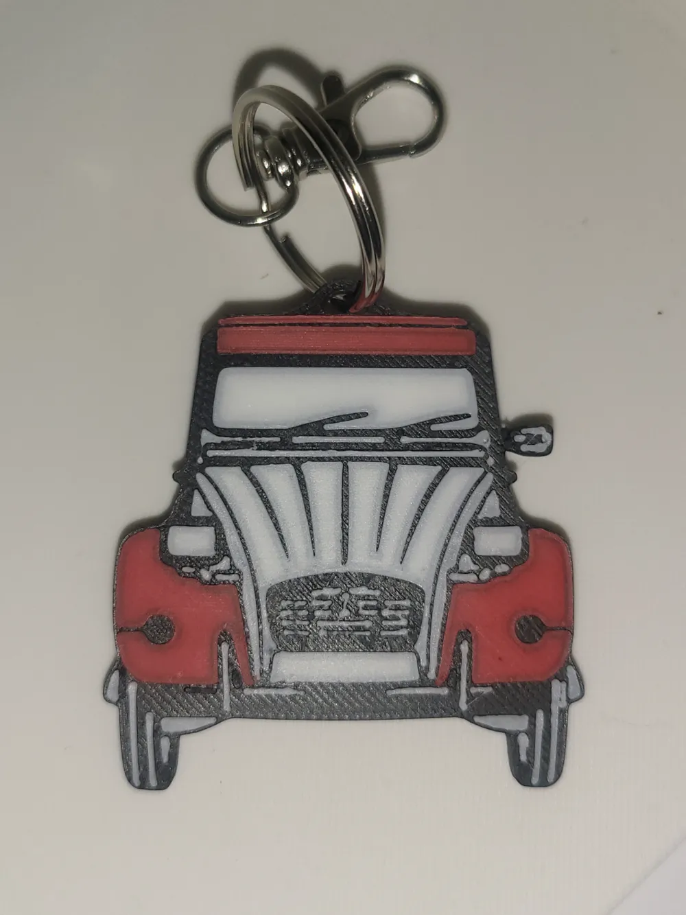 Citroen 2cv car keychain by Nono33 - MakerWorld