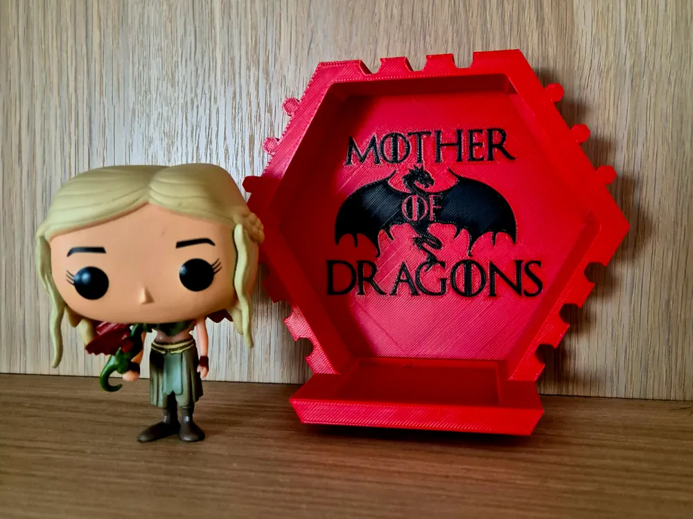 Verbindbares Funko Pop Display - Mutter der Drachen von ZS 3dlabdesign ...