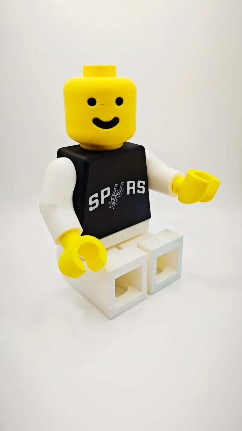 NBA Brick Man - San Antonio Spurs (500%) by P78 MakerWorld: Download ...