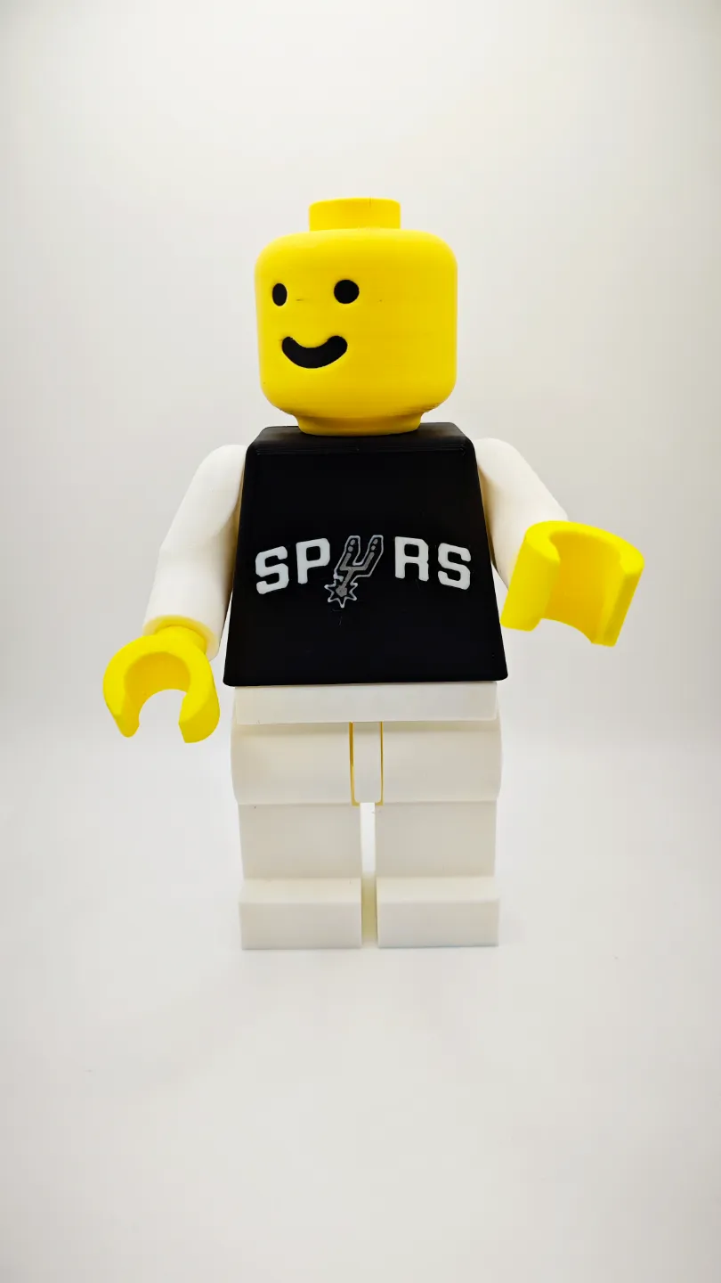 NBA Brick Man - San Antonio Spurs (500%) by P78 - MakerWorld