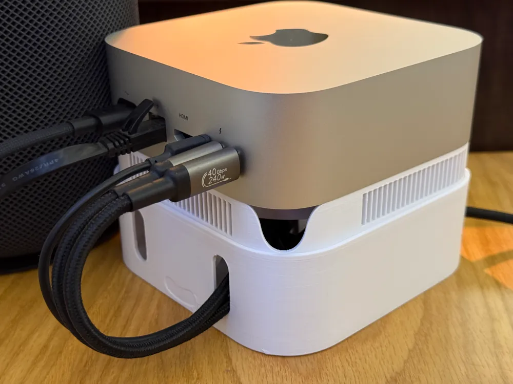 Mac mini M4 Hard Drive Stand by A2Z0F2 - MakerWorld