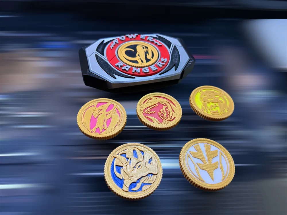 Power Ranger Morpher and Power Coins by PrintsByJare3D MakerWorld ...