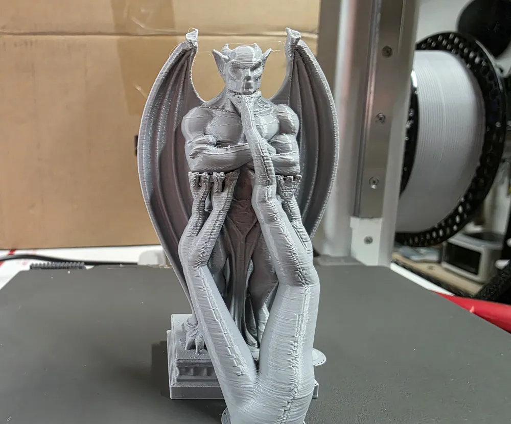 Gargoyle Statue #1 - Free 3D Print Model - MakerWorld