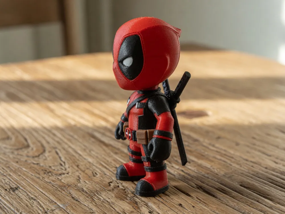 Deadpool Mini Figure | Marvel - Free 3D Print Model - MakerWorld