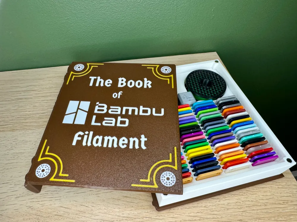 Book of Bambu - Stacking Game and Storage Book - Free 3D Print Model ...