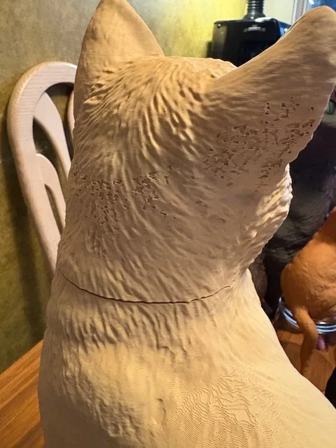 Detailed lifesize cat statue [AMS eyes] by SigOS MakerWorld: Download ...