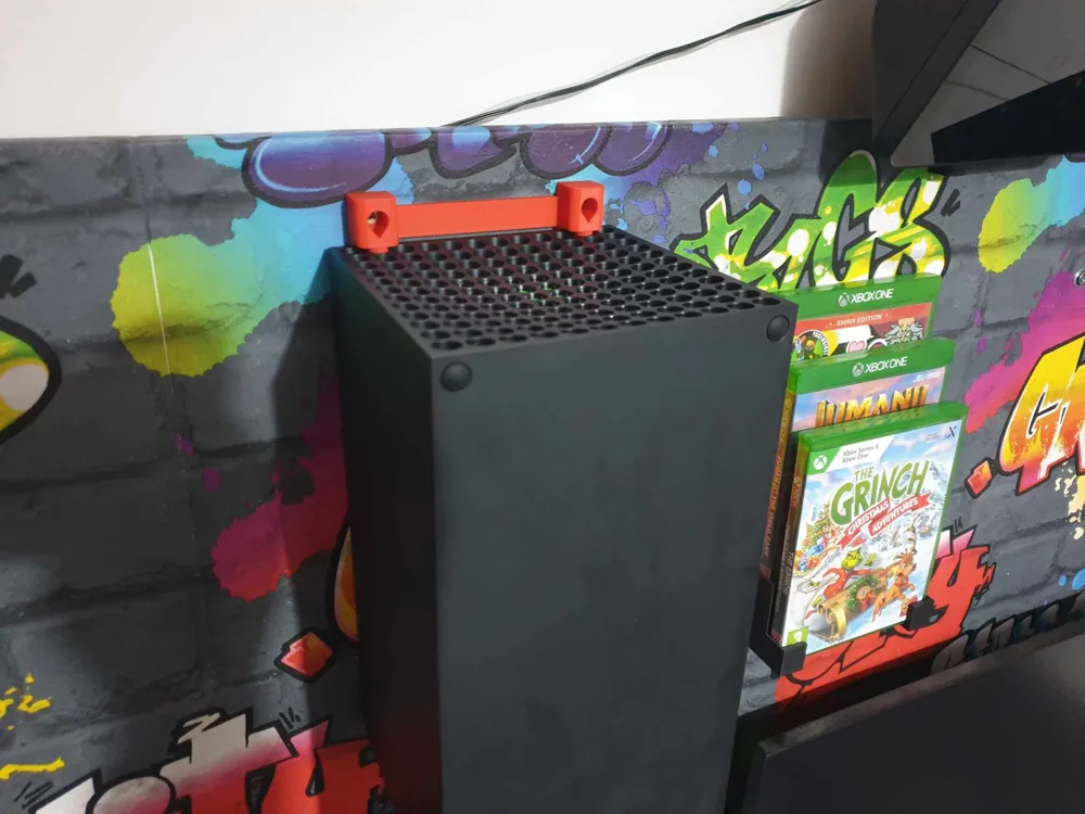 xbox series x wall mount by A3Dprints - MakerWorld