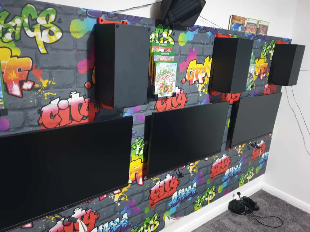 xbox series x wall mount by A3Dprints - MakerWorld