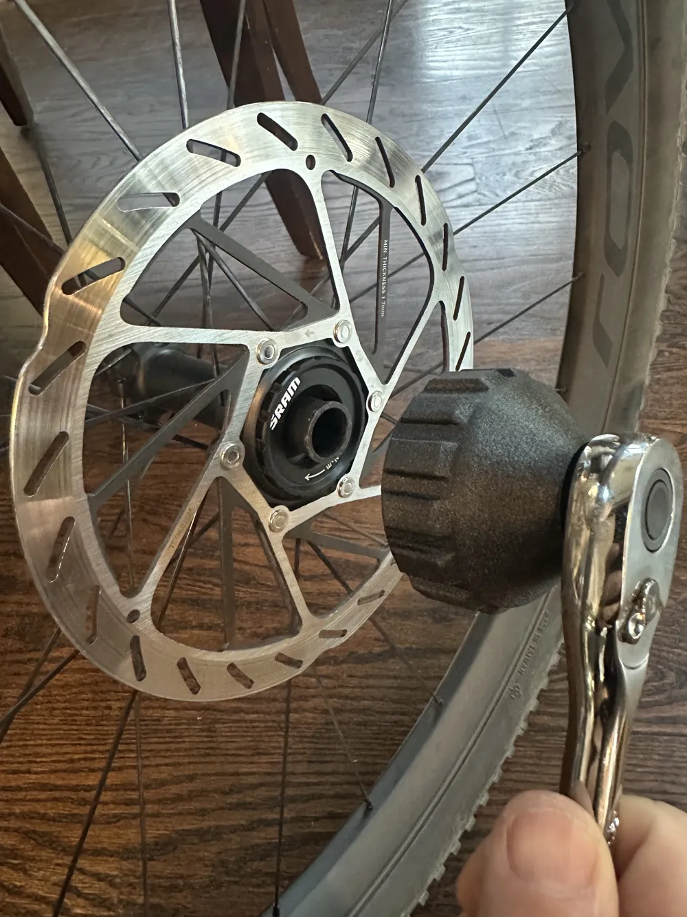SRAM Centerlock Rotor Tool - Free 3D Print Model - MakerWorld