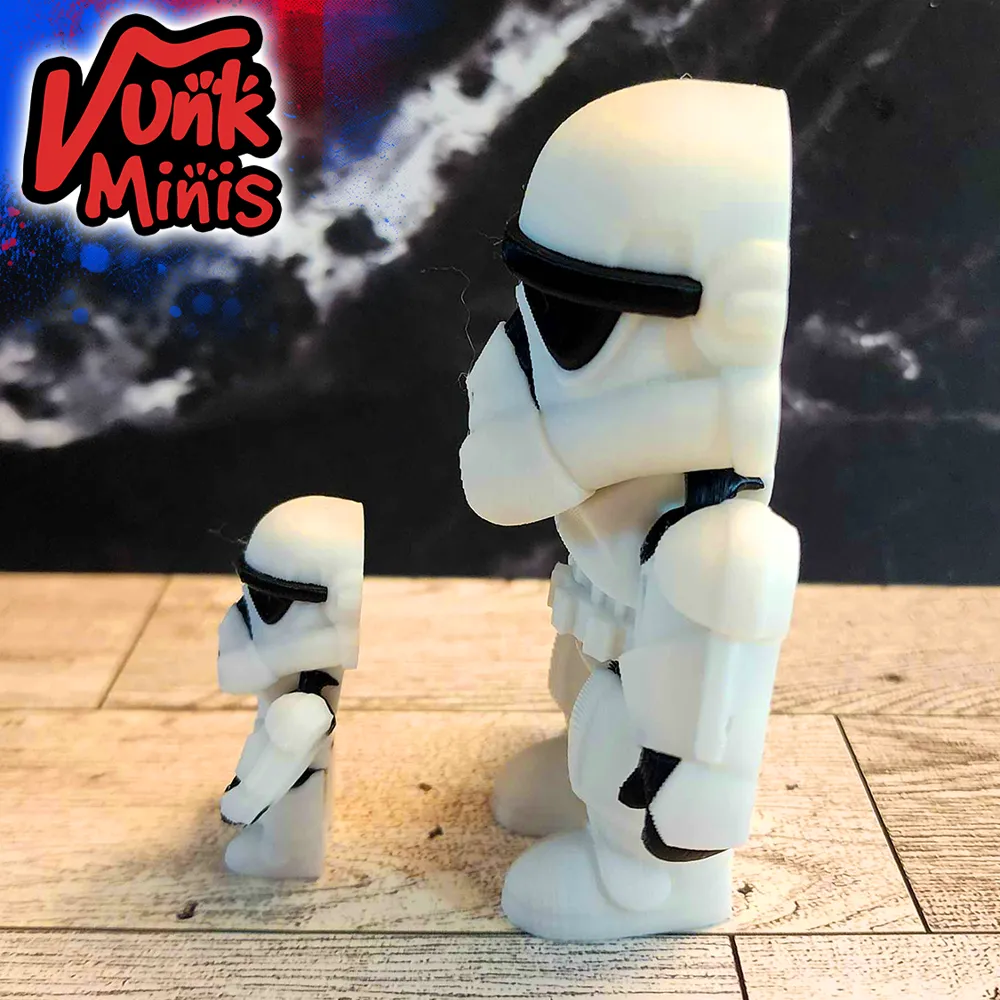 Mini Storm Trooper Flexi by Vunk Flexis MakerWorld: Download Free 3D Models